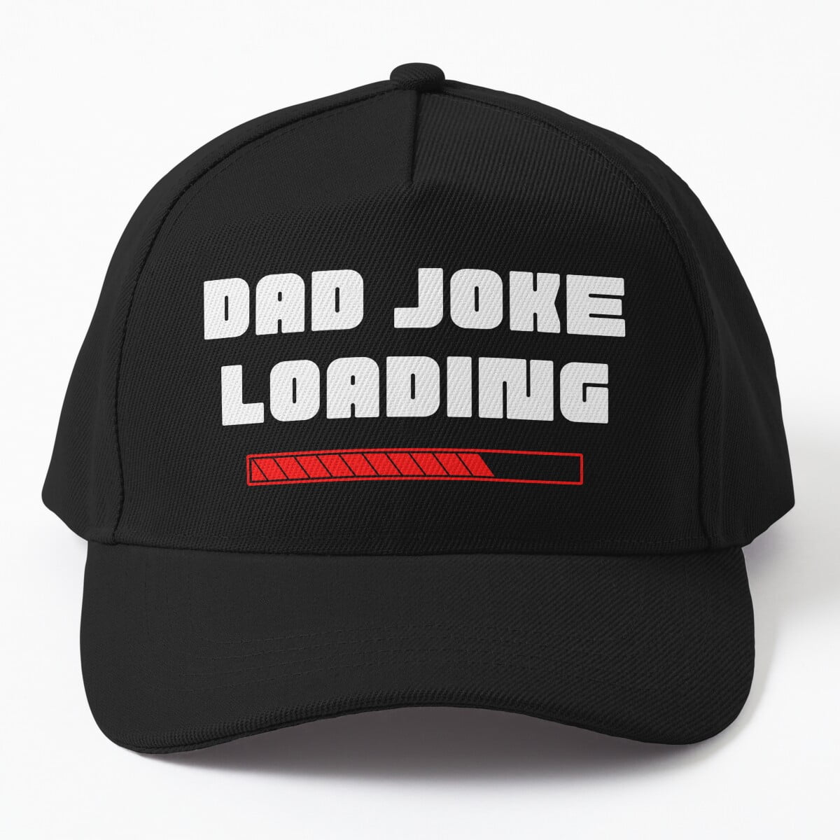 Tiny Hug Dad Joke Loading. Dad Joke Quote. White And Red Cap, Hats For ...