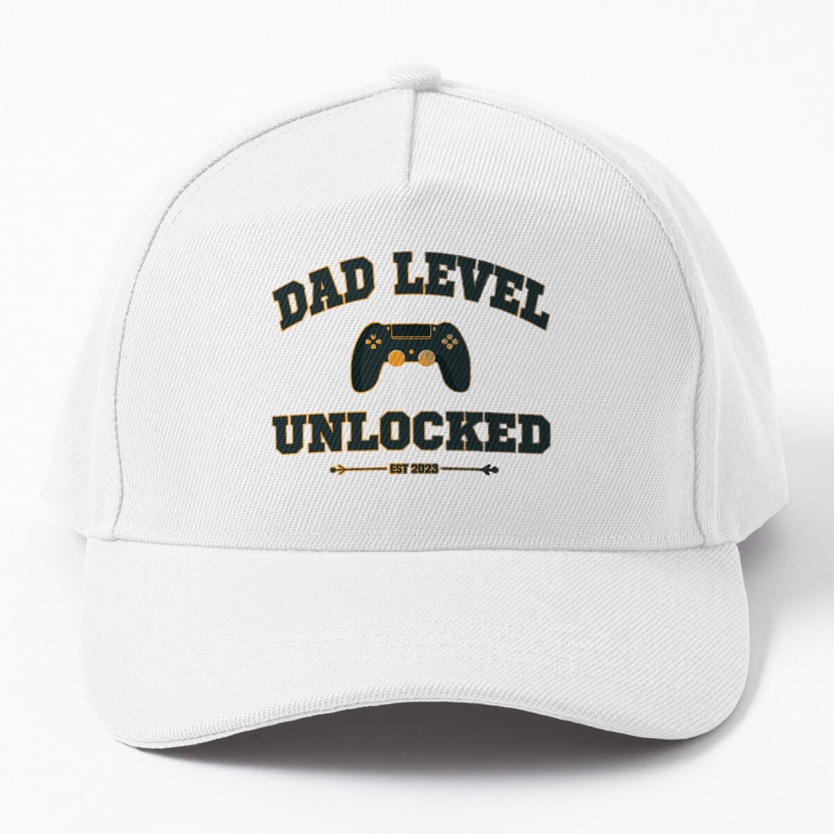 Tiny Hug Dad Level Unlocked - New Dad Pregnancy Announcement Cap Hats ...