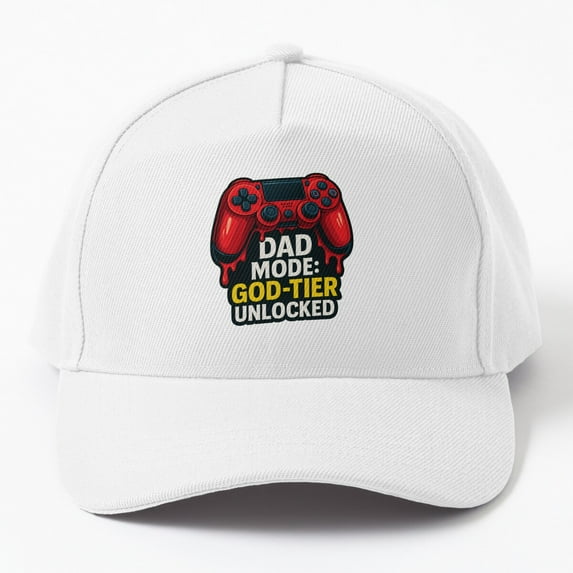 Tiny Hug Dad Mode: God-Tier Unlocked – Bold Gamer Dad Controller Design ...