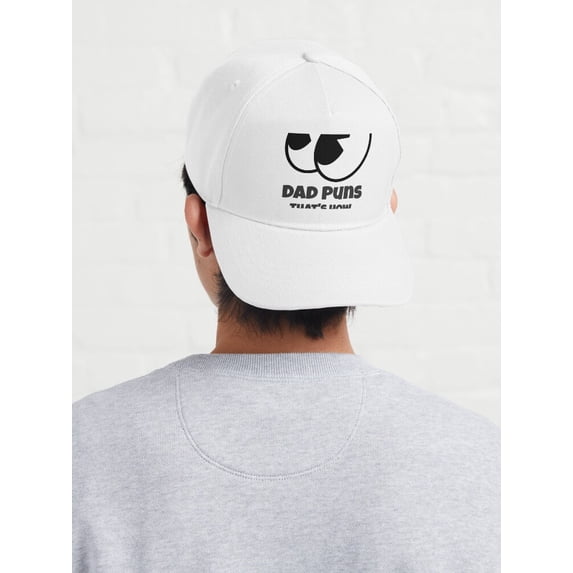 Tiny Hug Dad Puns, That'S How I Roll, Father'S Day Pun Cap Hats For Men ...