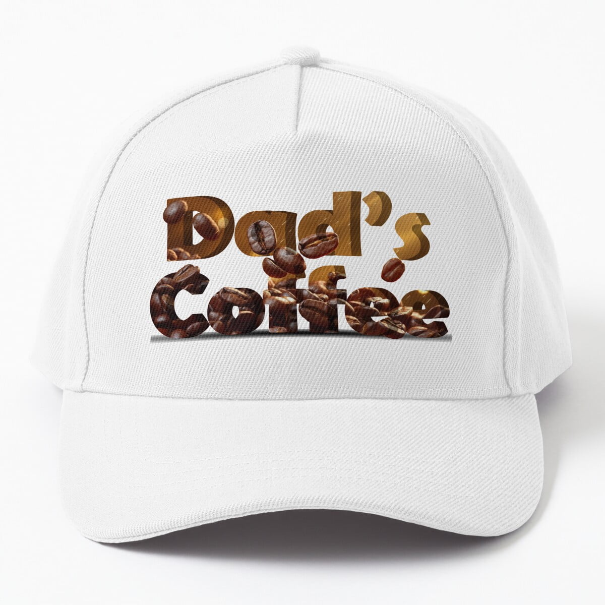 Tiny Hug Dad'S Coffee 3D Typography Cap Hats For Men, Gift For Him ...