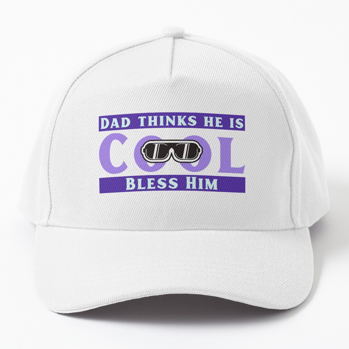 Tiny Hug Dad Thinks He Is Cool Bless Him Fathers Day That Cap Hats For ...