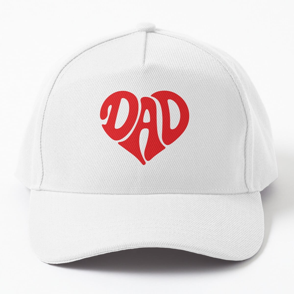 Tiny Hug Dad Word Heart Shape - Father'S Day Cap Hats For Men, Gift For ...