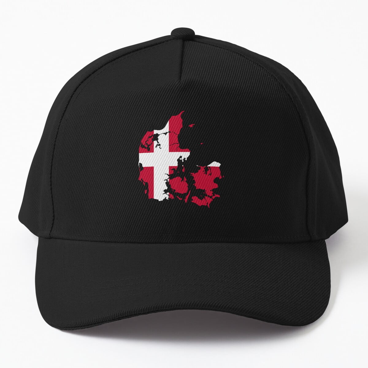 Tiny Hug Denmark Flag Country Outline Shape Cap, Hats For Men, Gift For ...