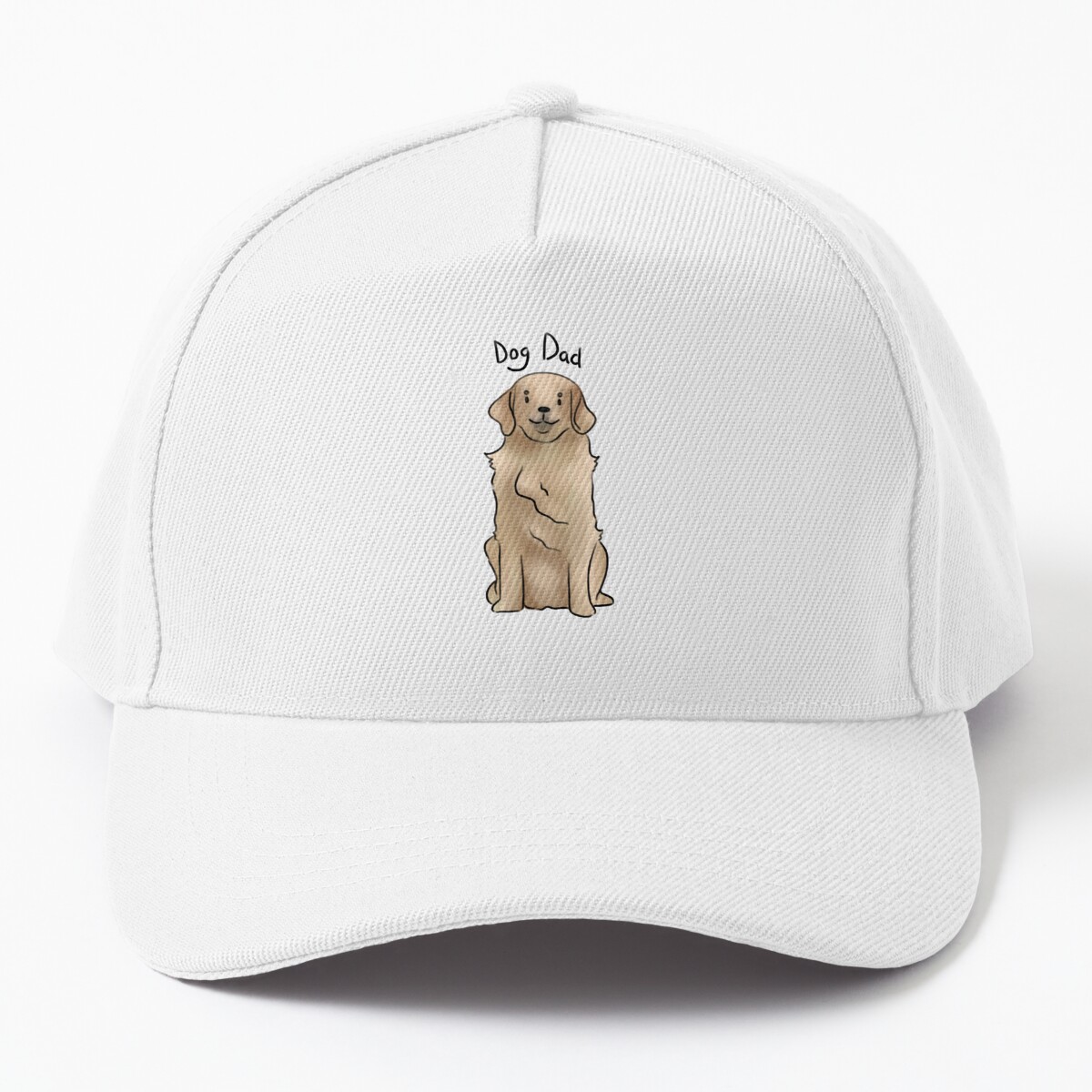 Tiny Hug Dog Dad Golden Retriever Cap Hats For Men, Gift For Him ...