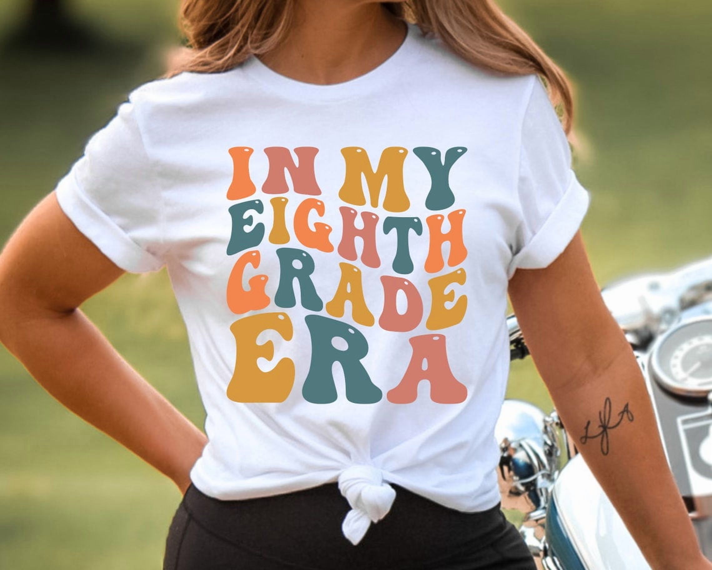 Tiny Hug In My Eighth Grade Era Shirt, Back To School Elementary T ...