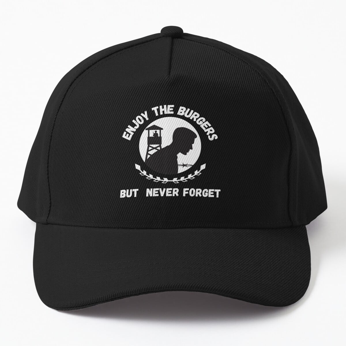 Tiny Hug Enjoy The Burgers But Never Forget Cap, Hats For Men, Gift For ...