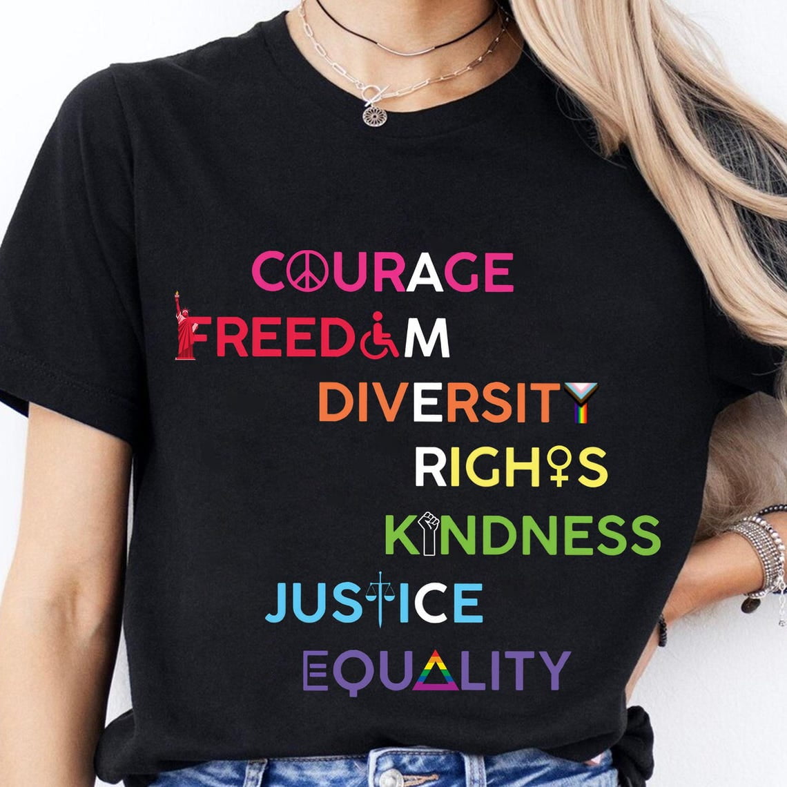 Tiny Hug Equality & Social Justice Diversity Clipart All Size S-5Xl ...