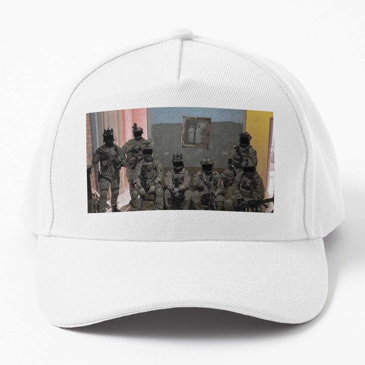 Tiny Hug Faseless Soldiers Cap, Hats For Men, Gift For Him, Casual Wear ...