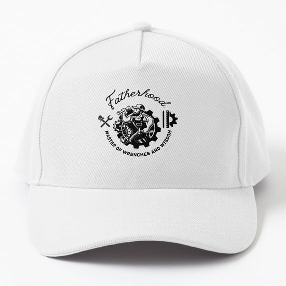 Tiny Hug Fatherhood, Master Of Wrenches And Wisdom Cap Hats For Men ...