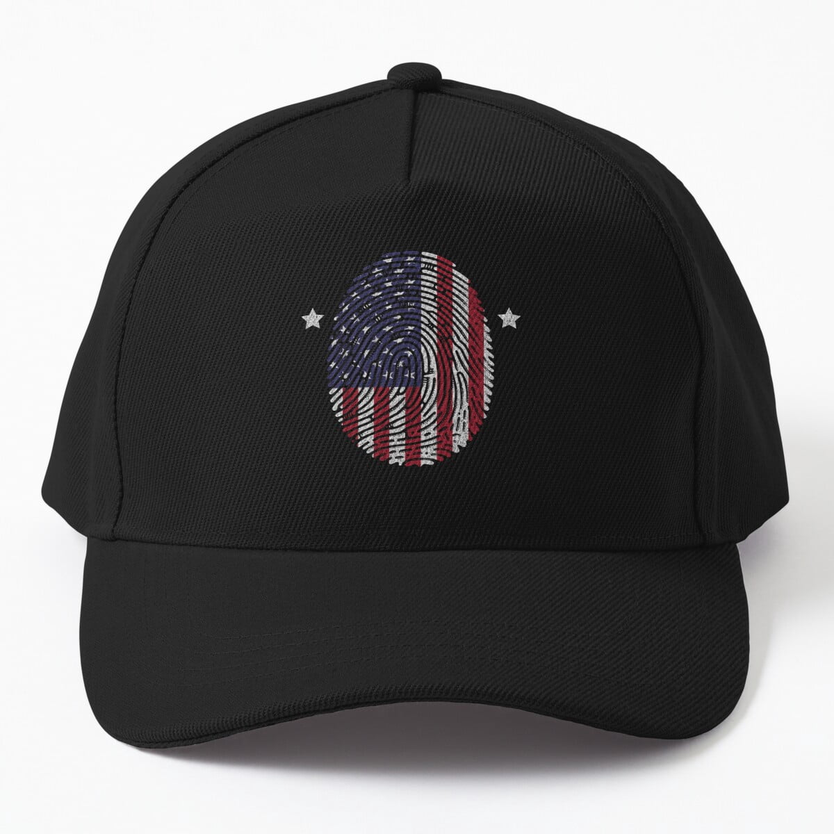 Tiny Hug Fingerprint Flag Cap Baseball Cap, Hats For Men, Gift For Him ...