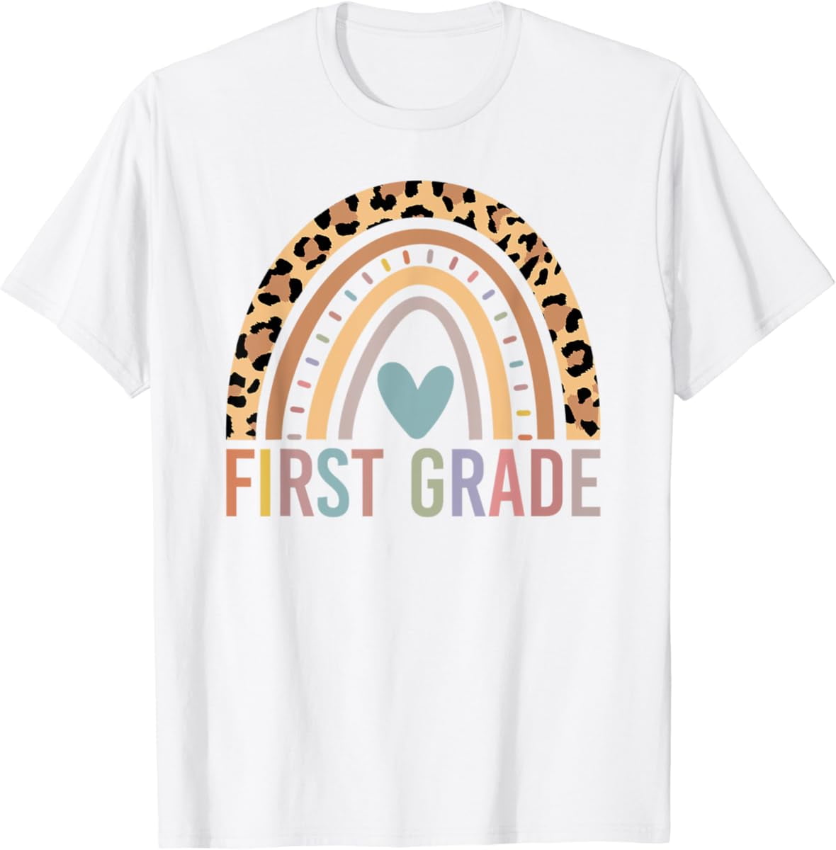 Tiny Hug First Grade Rainbow Girls Boys Teacher Team 1St Grade Squad T ...