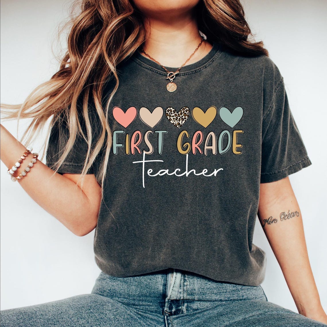 Tiny Hug First Grade Teacher Shirt, Back To School, First Grade Team ...