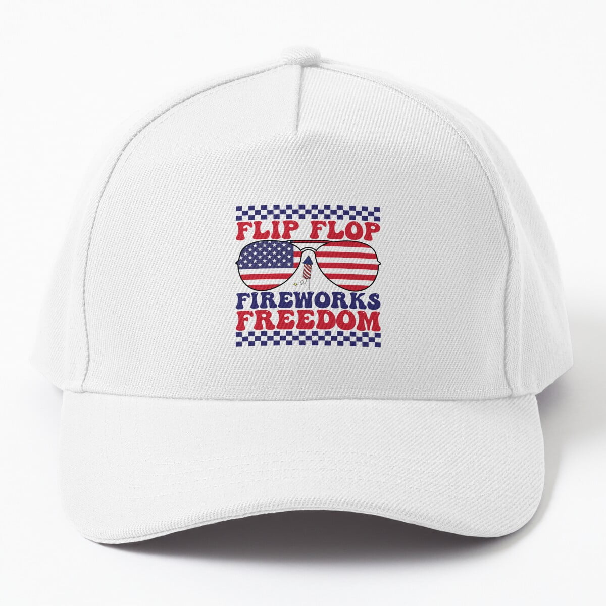 Tiny Hug Flip Flop Fireworks Cap, Hats For Men, Gift For Him, Casual ...