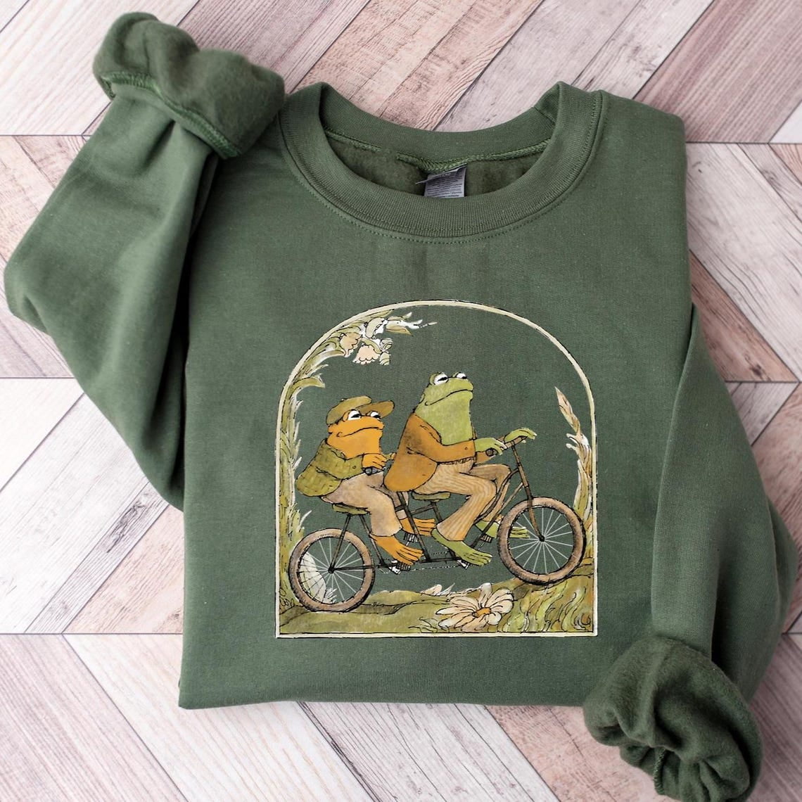 Tiny Hug Frog And Toad Crewneck Sweatshirt, Frog And Toad Shirt ...