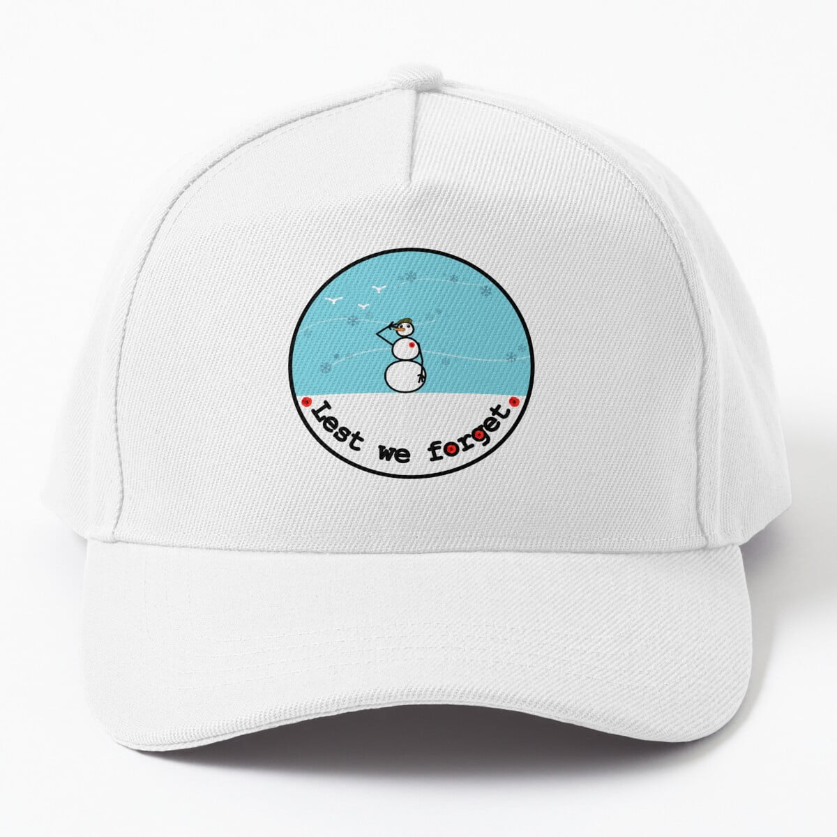 Tiny Hug Frosty The Snowman On Remembrance Day Cap, Hats For Men, Gift ...