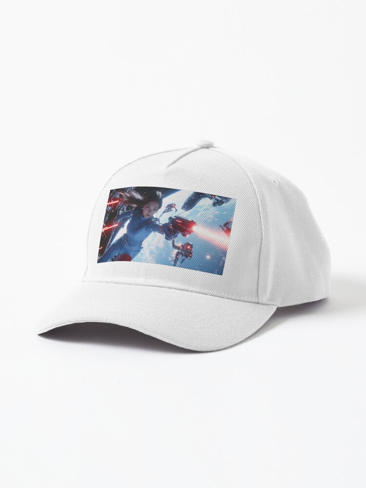 Tiny Hug Futuristic Space Battle With Laser Combat Cap, Hats For Men ...