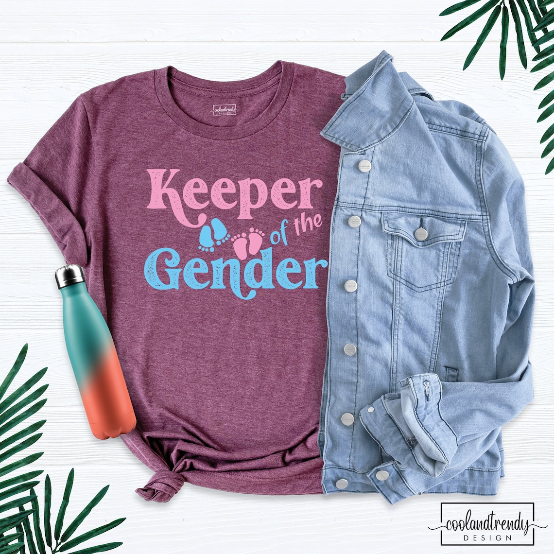 Tiny Hug Gender Reveal Shirt, Keeper Of The Gender Shirt, Gender Reveal ...