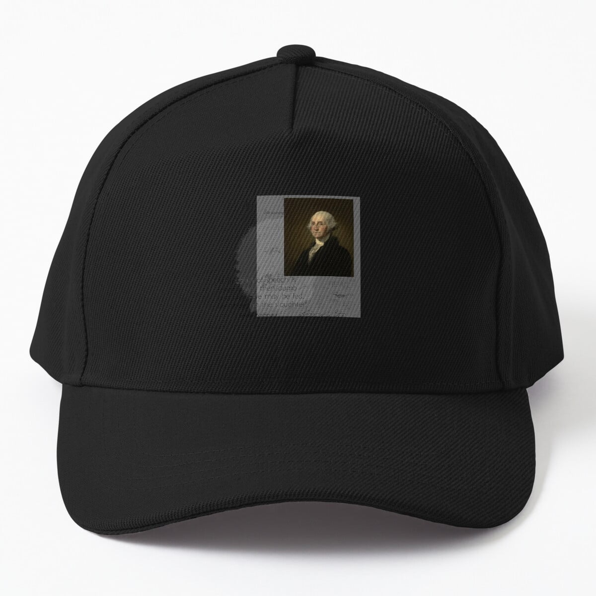 Tiny Hug George Washington - White Usa Cap, Hats For Men, Gift For Him ...