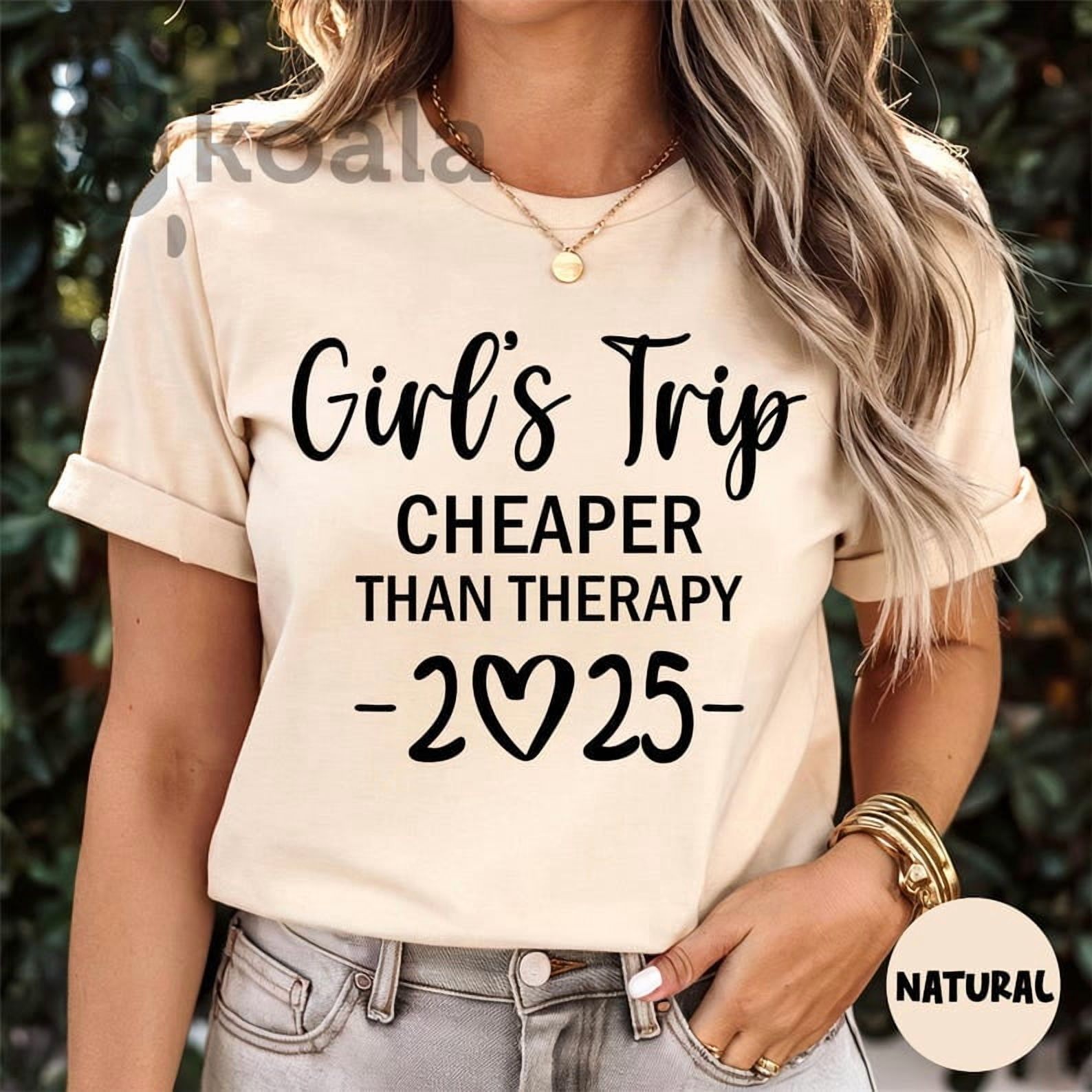Tiny Hug Girl’S Trip Cheaper Than Therapy 2025 Shirt, Besties Shirt ...