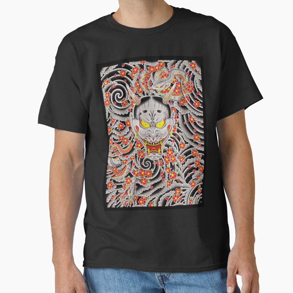 Tiny Hug Goro Majima'S Hannya | Yakuza 0 Classic T-Shirt, Full Size S ...