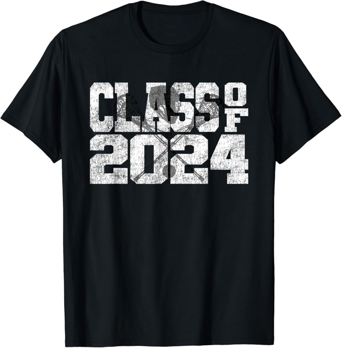 Tiny Hug Graduating Senior Graduate Class Of 2024 Lacrosse T-Shirt All ...