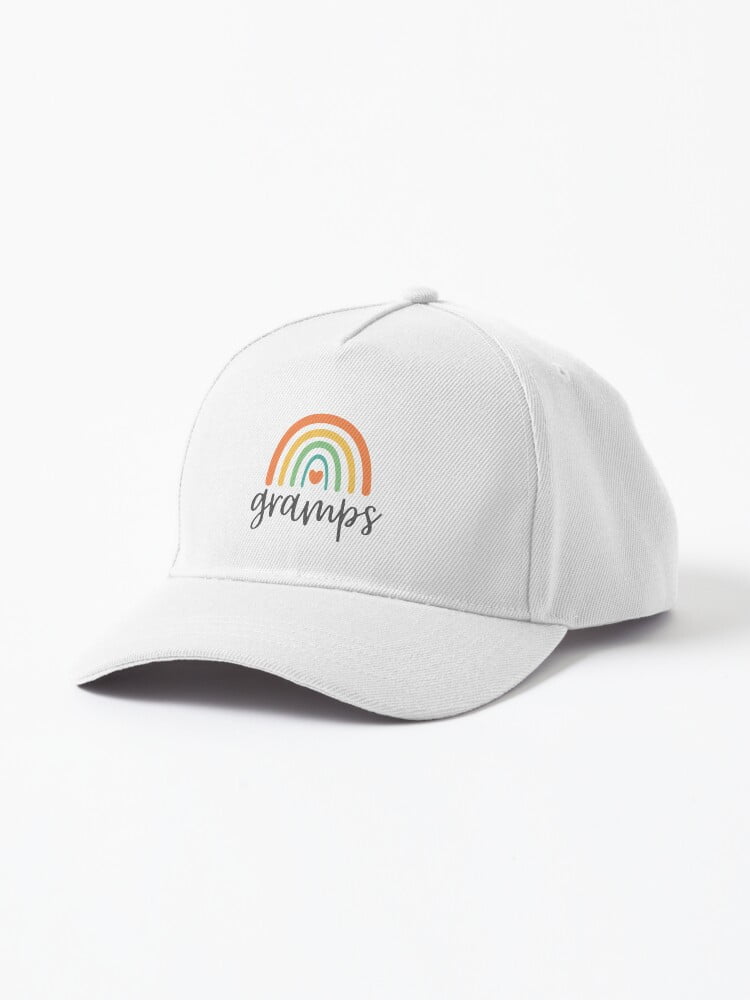 Tiny Hug Gramps - Colorful Cute Rainbow - Heart - Family Reunion Cap ...