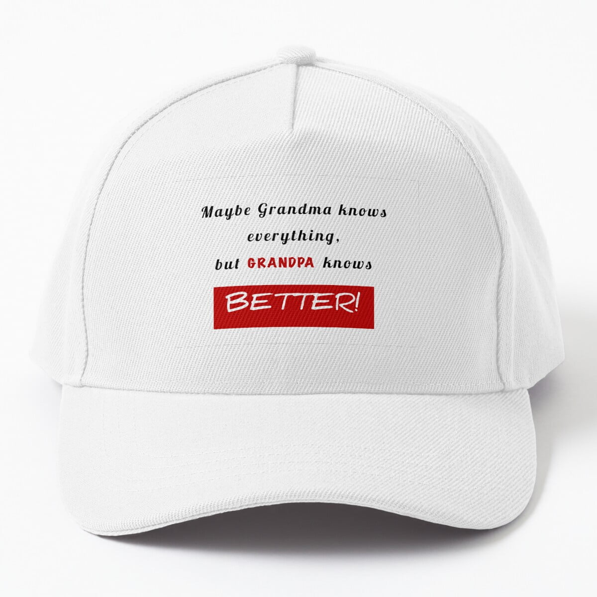 Tiny Hug Grandfather'S Day, Grandpa Knows Better Cap Hats For Men, Gift For Him - Walmart.com
