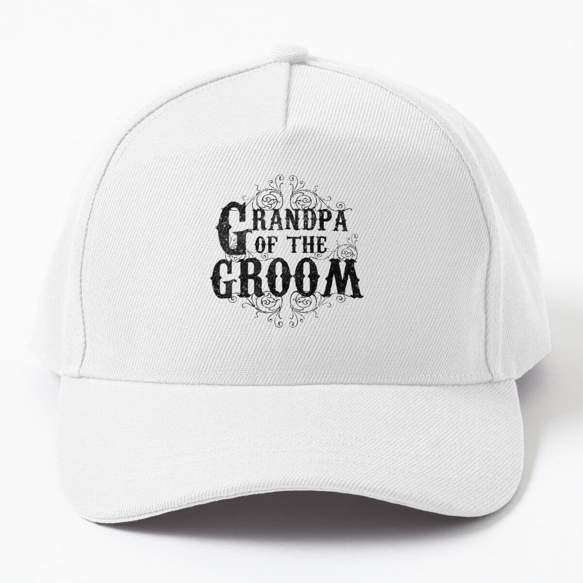 Tiny Hug Grandpa Of The Groom Wedding Cap Hat Rustic Western Cowboy Cap Hats For Men, Gift For ...