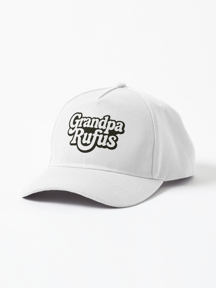 Tiny Hug Grandpa Rufus Logo Black Cap Hats For Men, Gift For Him ...