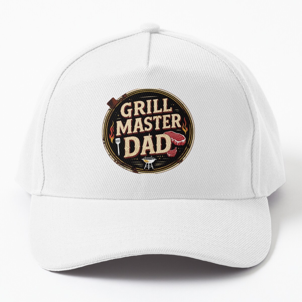 Tiny Hug Grill Master Dad - Bbq King Father'S Day Hat For Cooking Dads ...