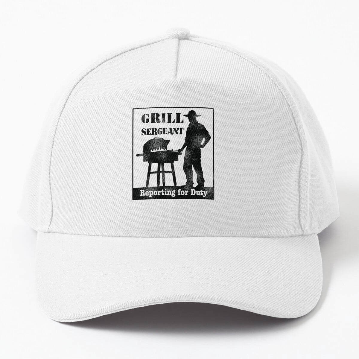 Tiny Hug Grill Sergeant Reporting For Duty Bbq Cap, Hats For Men, Gift ...