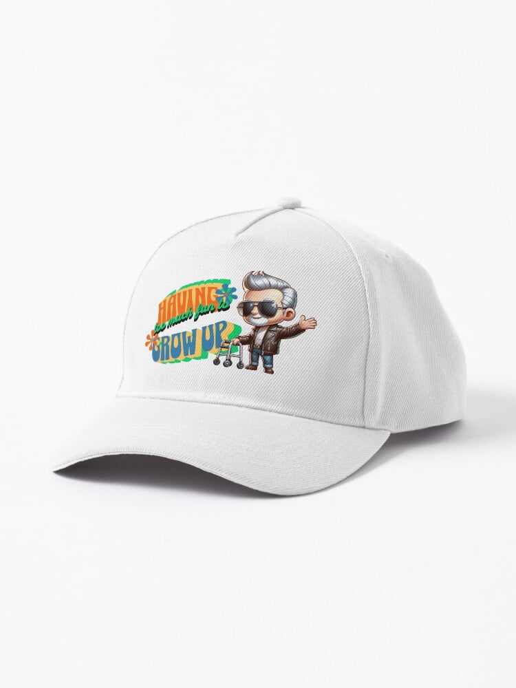 Tiny Hug Grow Up Grandpa Cap Hats For Men, Gift For Him - Walmart.com