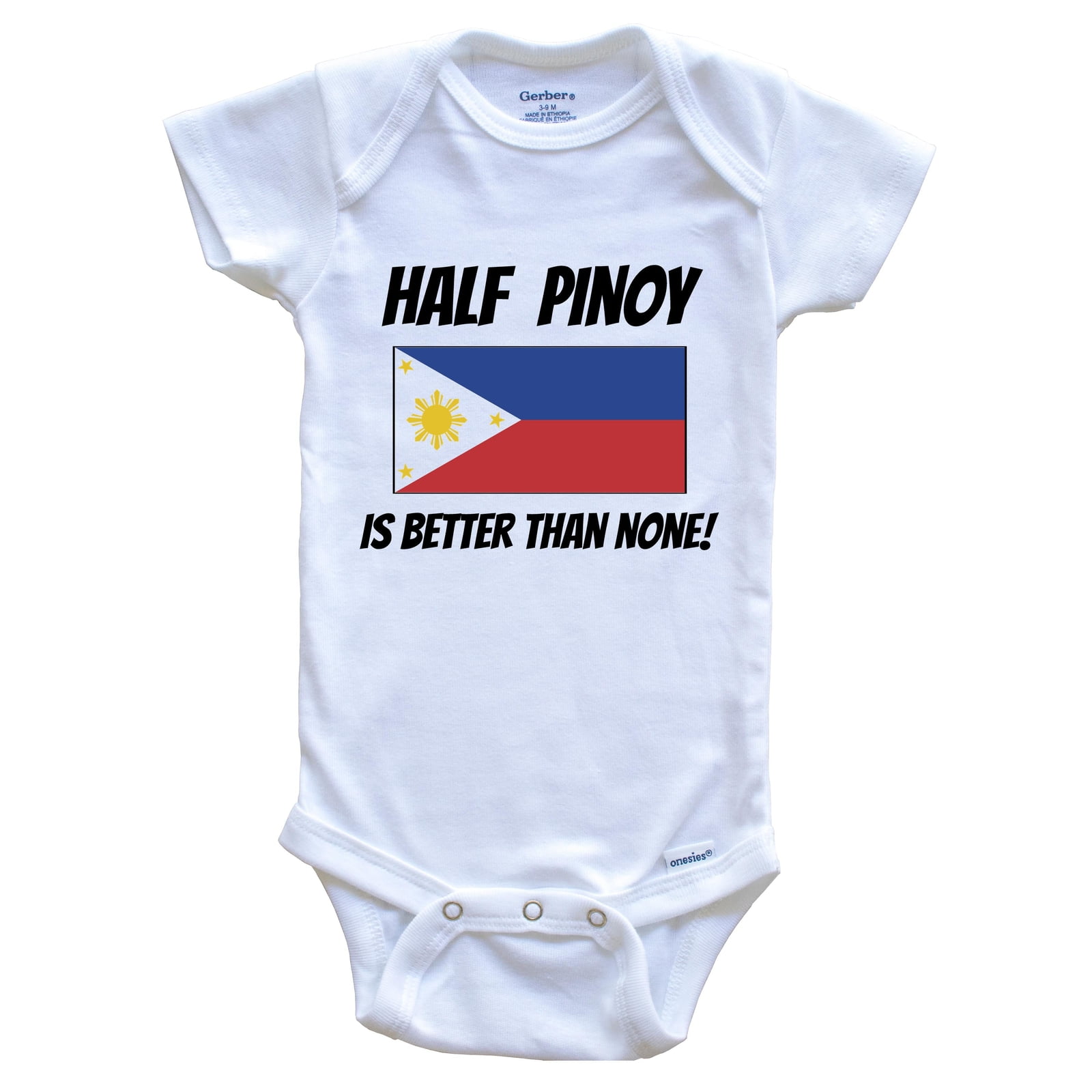 Tiny Hug Half Pinoy Is Better Than None Philippines Flag Funny Filipino ...