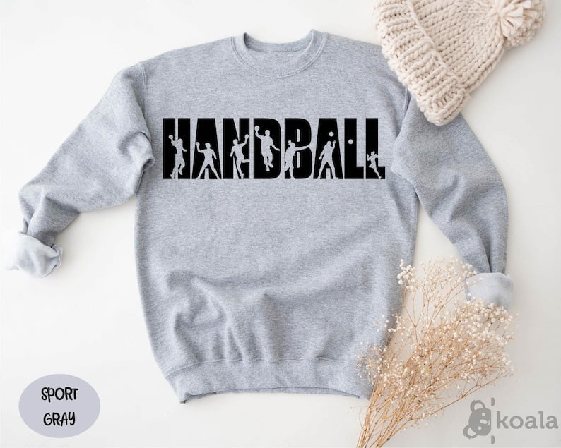 Tiny Hug Handball Sweatshirt, Handball Player Sweatshirt, Handball ...