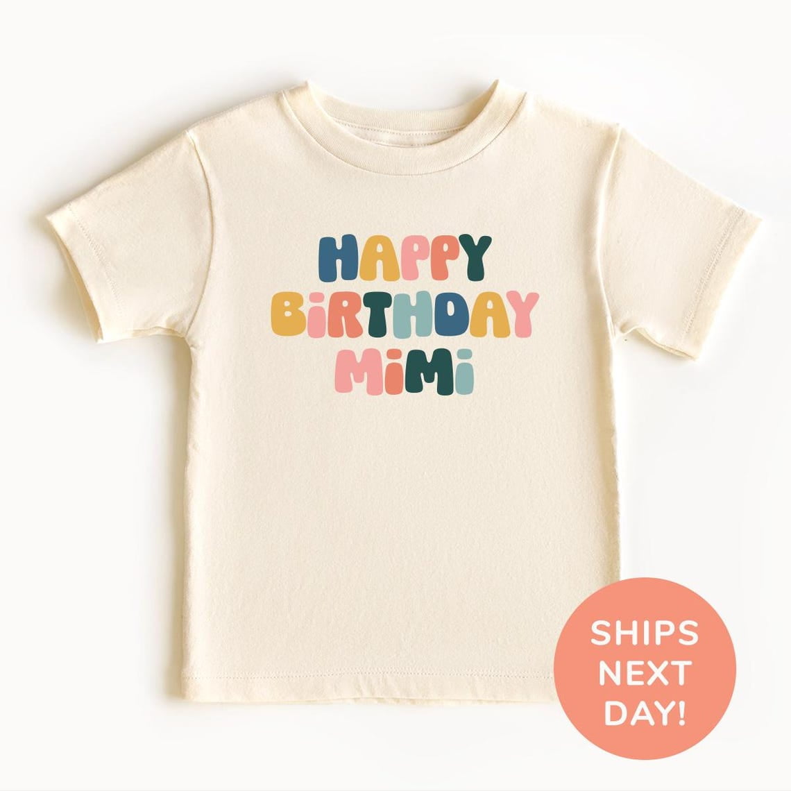 Tiny Hug Happy Birthday Mimi Shirt And Onesie, Best Grandma Toddler ...