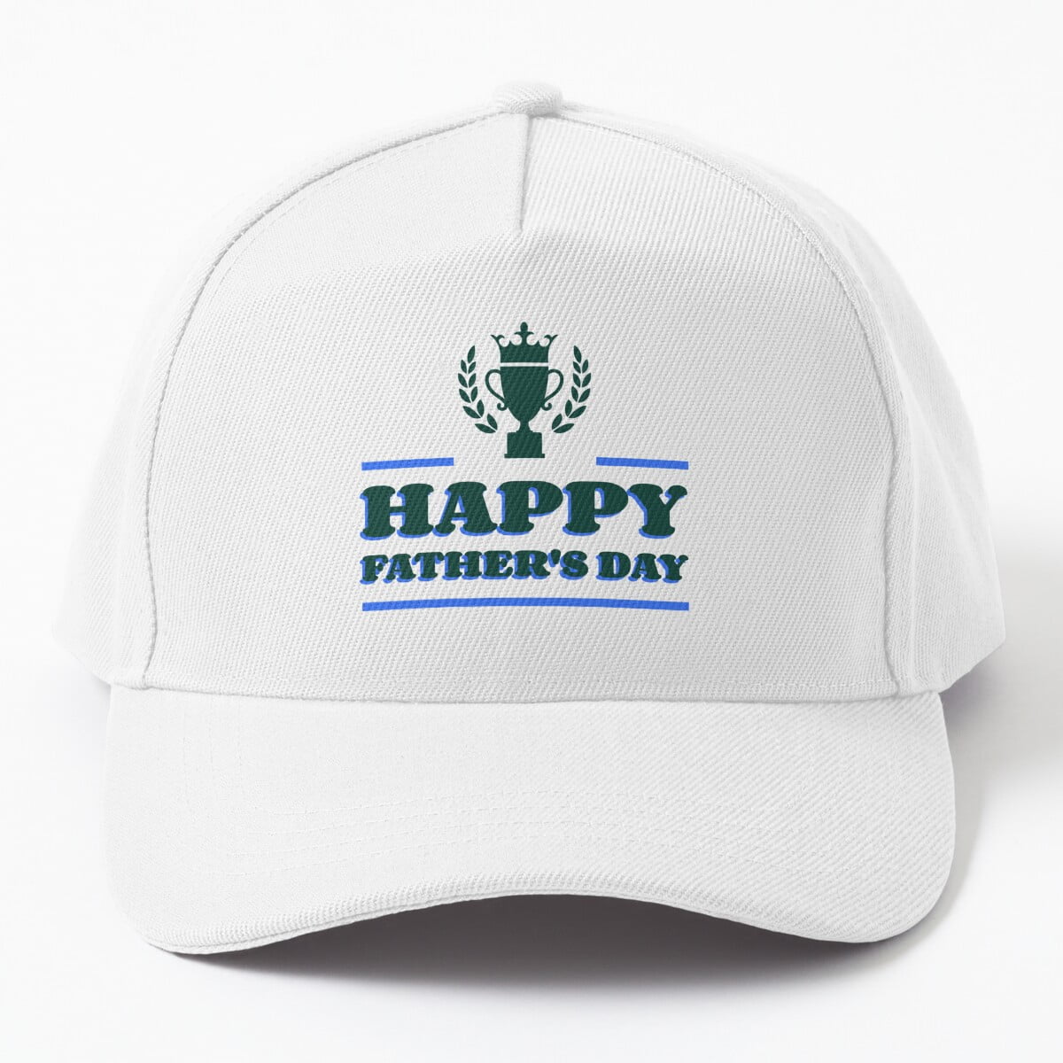 Tiny Hug Happy Fathers Day Trophy Cap Hats For Men, Gift For Him ...