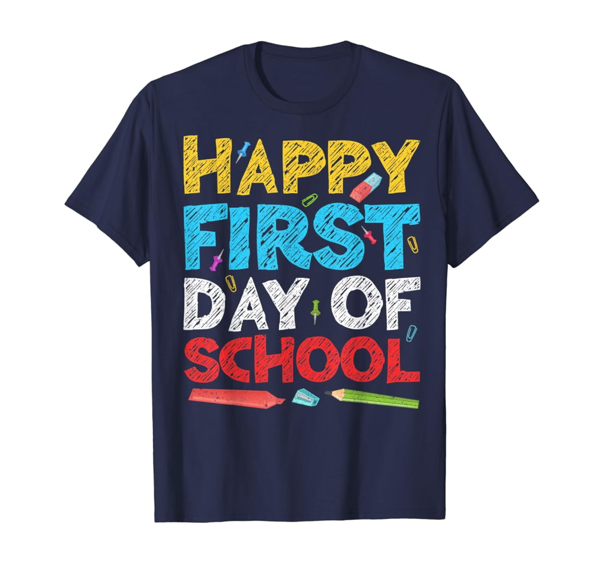 Tiny Hug Happy First Day Of School T-Shirt Back To School Gift Shirt ...