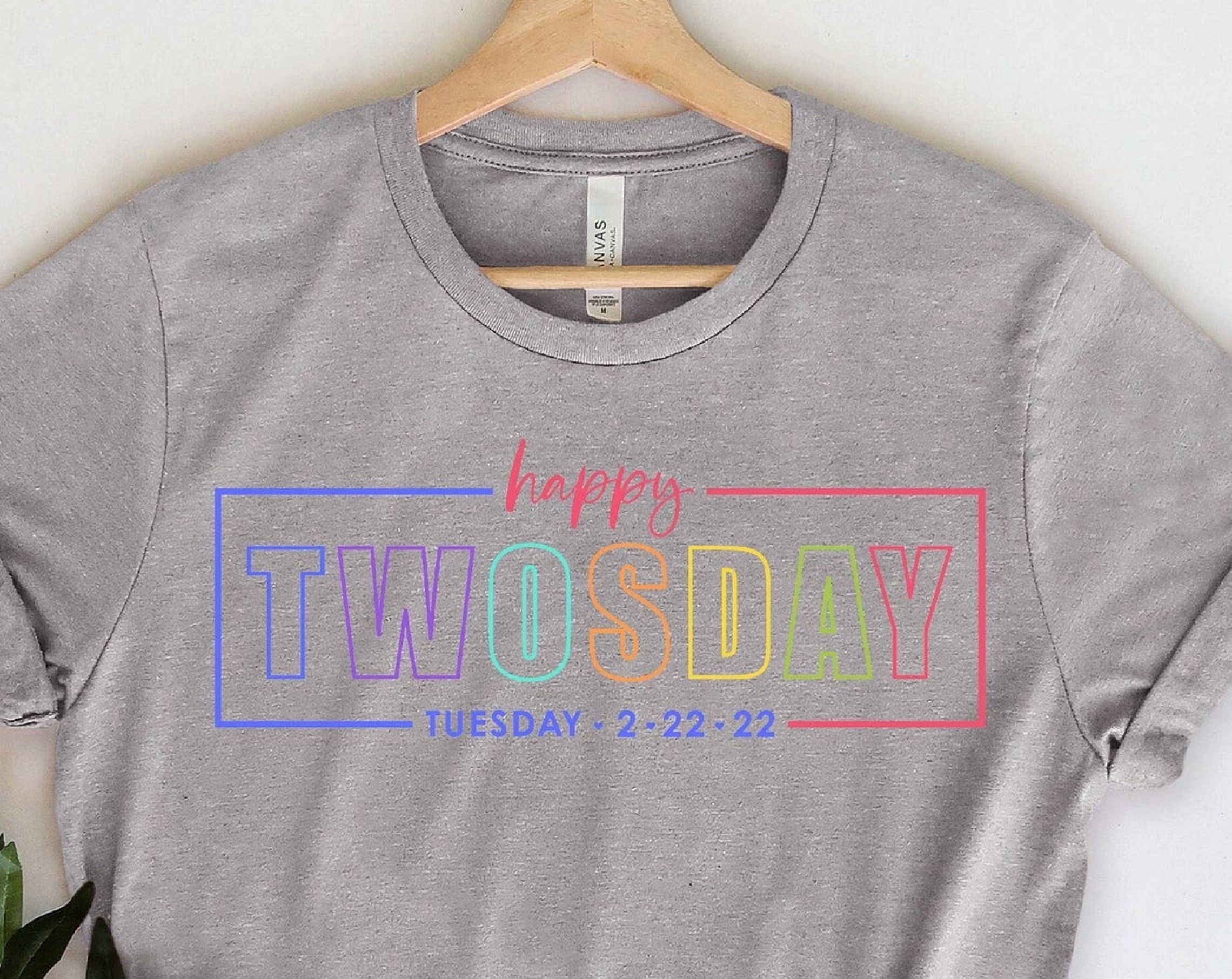 Tiny Hug Happy Twosday Shirt, Tuesday February 22nd 2022, Twos-day T ...