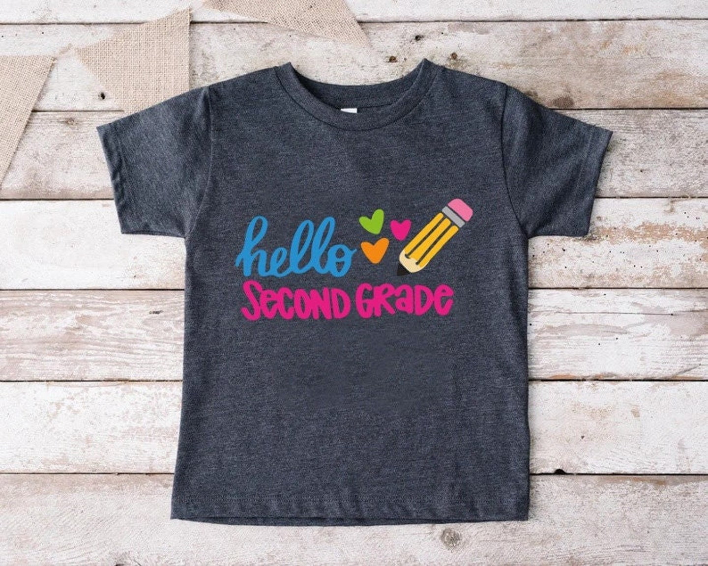 Tiny Hug Hello Second Grade Shirt,2Nd Grade Teacher Shirt,Gifts For ...