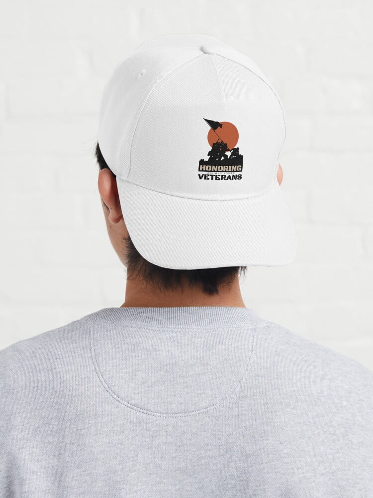 Tiny Hug Honoring All Who Served Vintage Veterans Cap Hats For Men ...