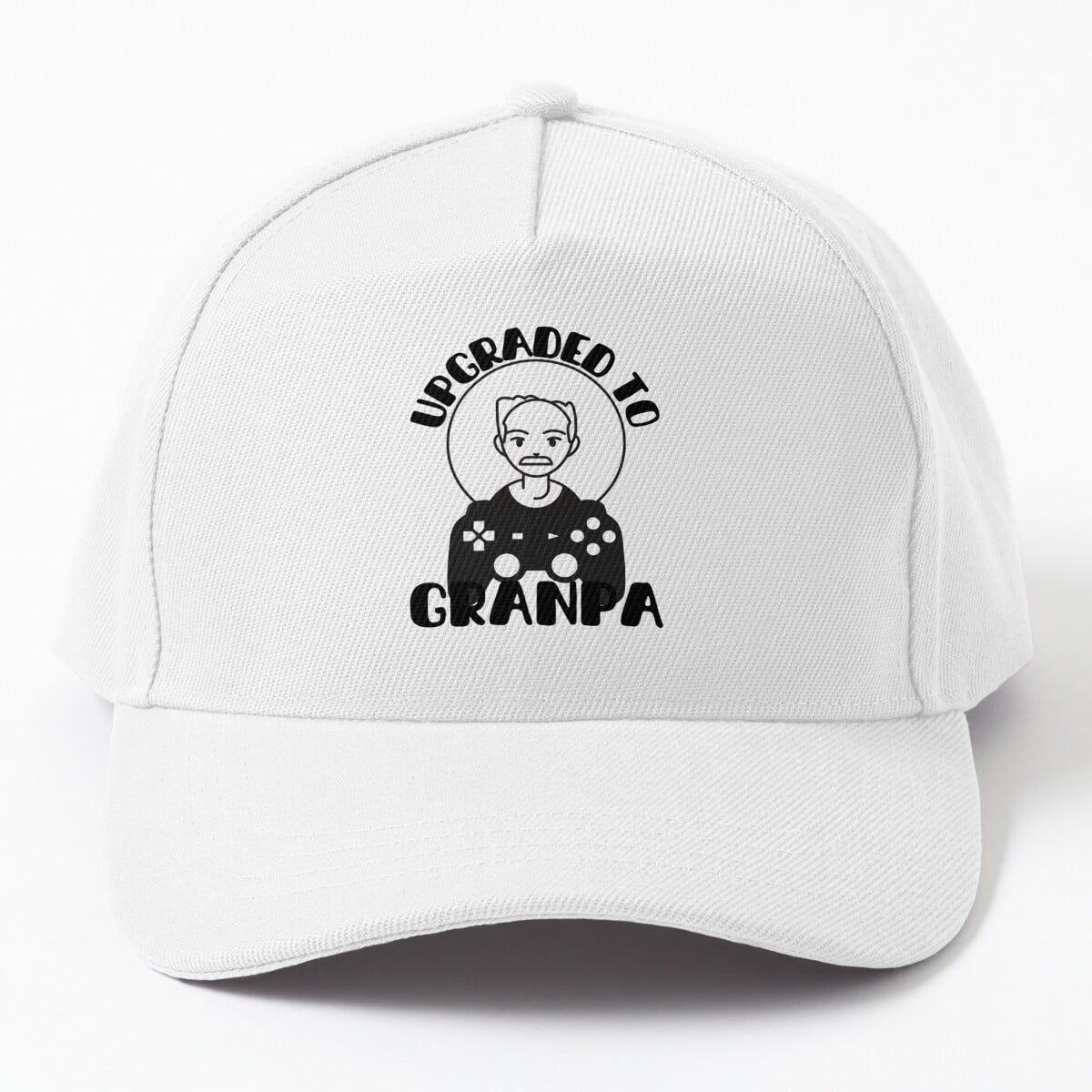 Tiny Hug I Have Leveled Up To Grandpa - And Hip Retro Gamer Cap Hats ...