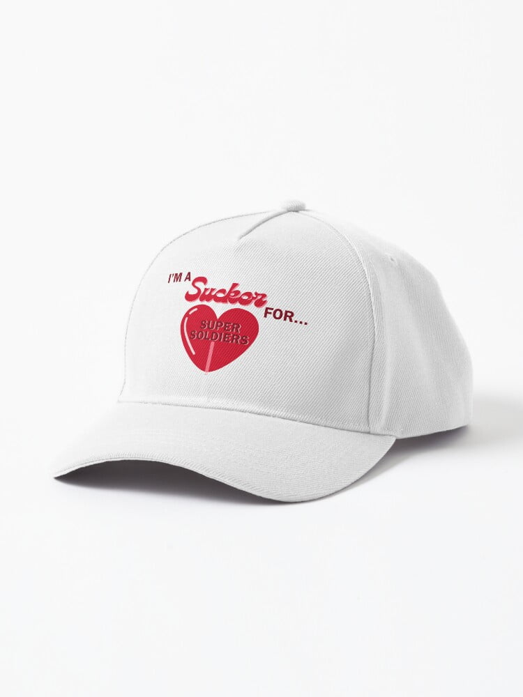 Tiny Hug I’M A Sucker For Super Soldiers Cap, Hats For Men, Gift For ...