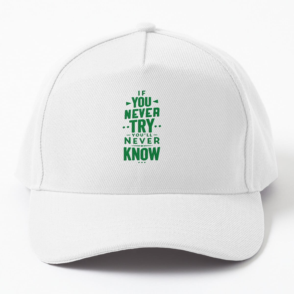 Tiny Hug If You Never Try You'Ll Never Know Cap Hats For Men, Gift For ...