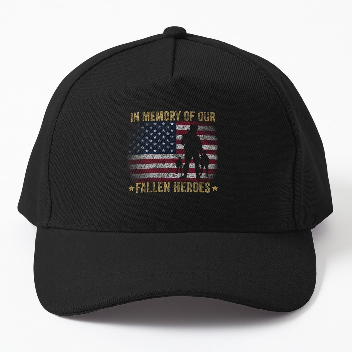 Tiny Hug In Memory Of Our Fallen Heroes Vintage Memorial Day Cap, Hats ...