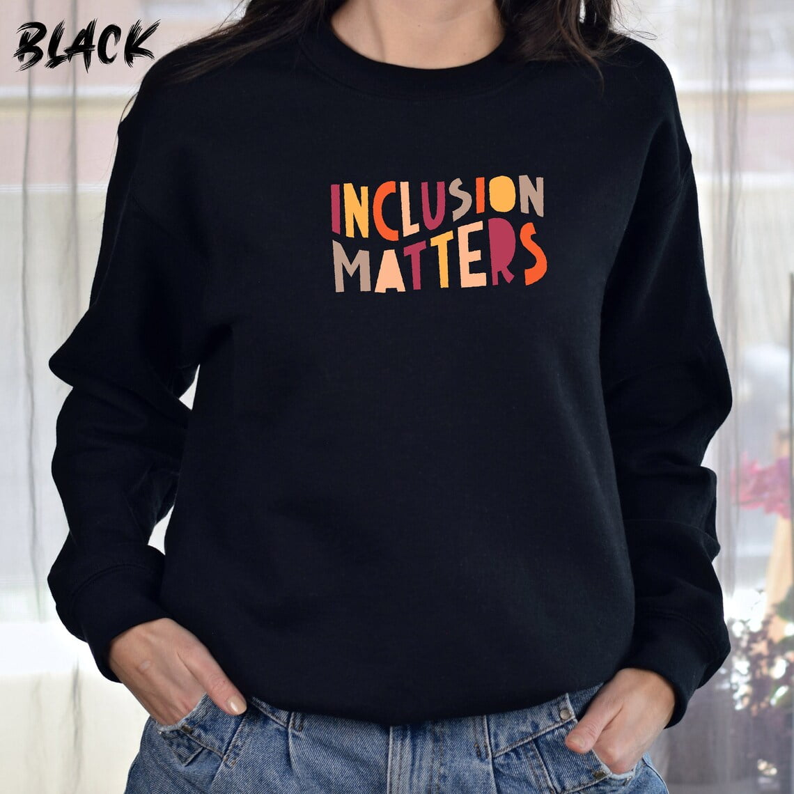 Tiny Hug Inclusion Matters, Special Education Sweatshirt, Mindfulness ...