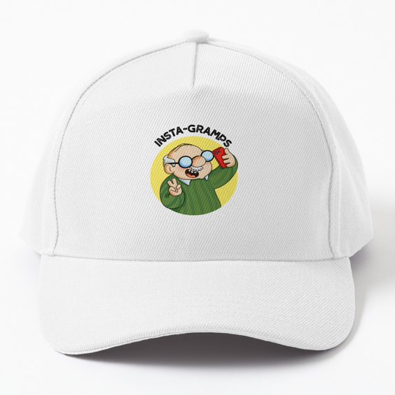 Tiny Hug Instagramps Social Media Grandpa Puns Cap Hats For Men, Gift ...