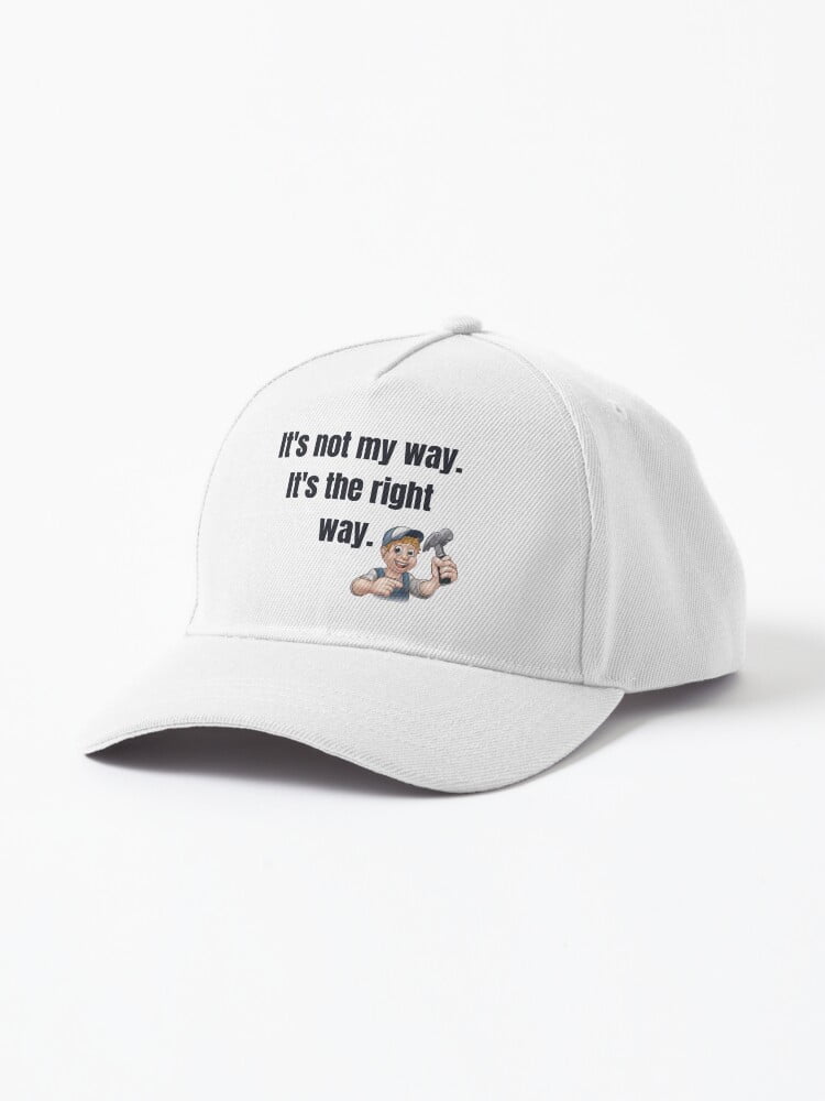 Tiny Hug It'S Not My Way... Cap Hats For Men, Gift For Him - Walmart.com