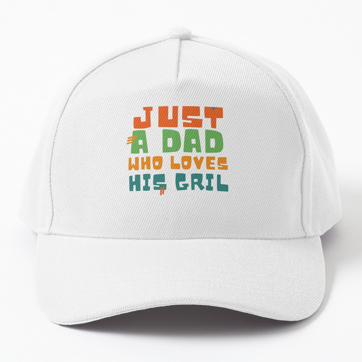 Tiny Hug Just A Father Who Loves His Girl Cap Hats For Men, Gift For ...