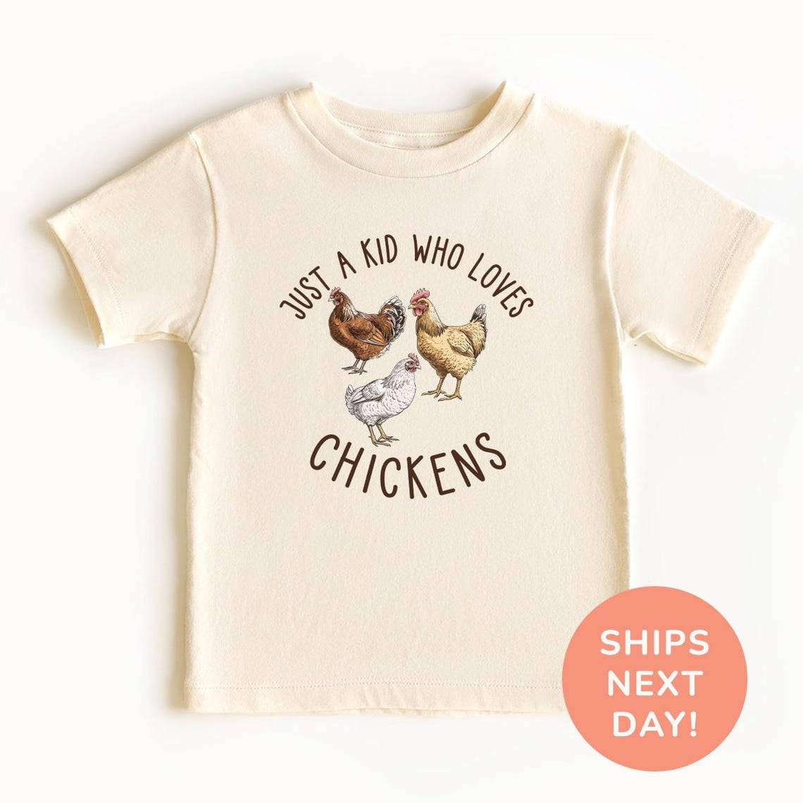 Tiny Hug Just A Kid Who Loves Chickens Shirt And Onesie, Chicken Lover ...